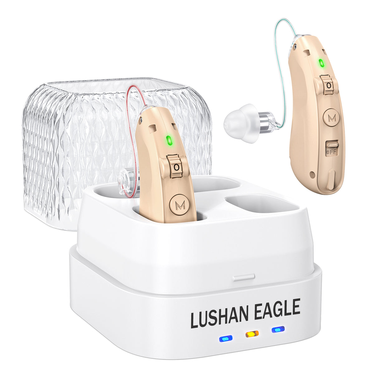 LUSHAN EAGLE Headset rechargeable sound amplifier clear hearing equipm ...